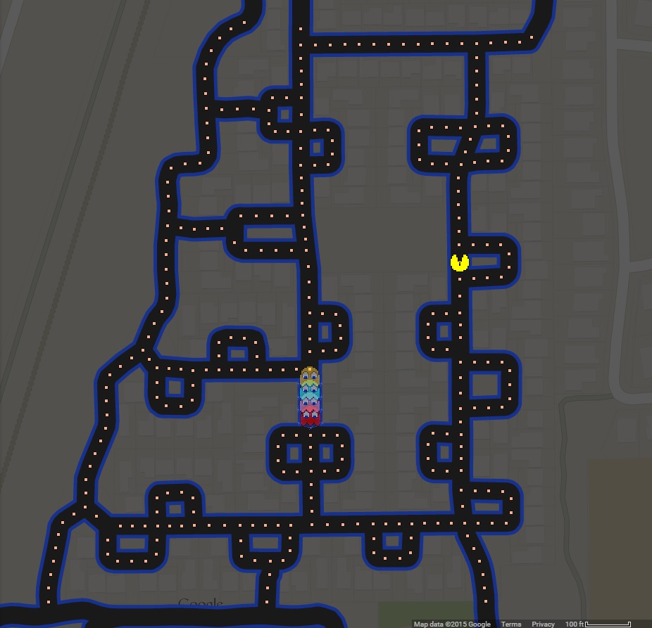 Hardest streets to play Pac-Man with Google Maps - ConFreaks & Geeks